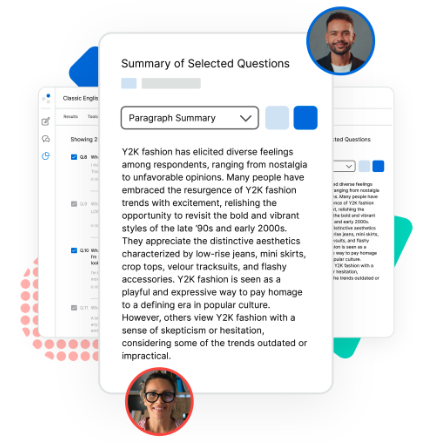 Remesh's Generative AI (LLM) Features
